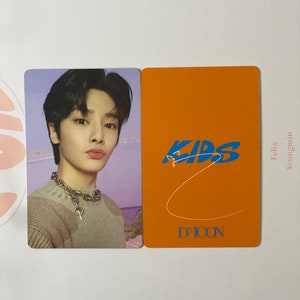 OFFICIAL Stray Kids ‘dicon D’festa Mini’ Photocards-i.n - Etsy