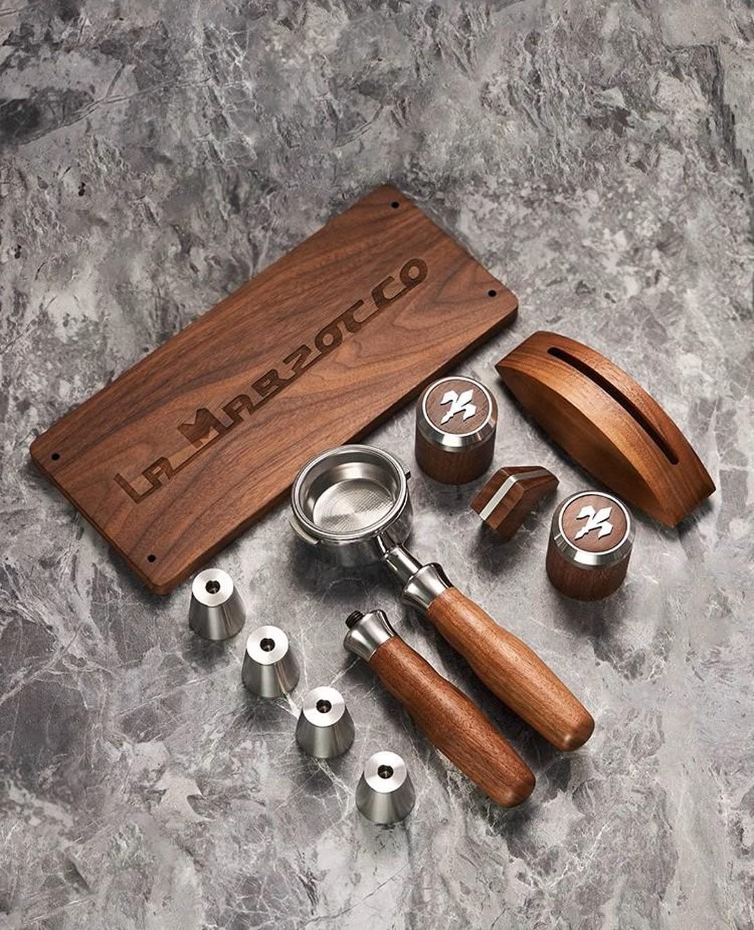 La Marzzoco Linea Mini Customization Walnut Wood Kit - Etsy