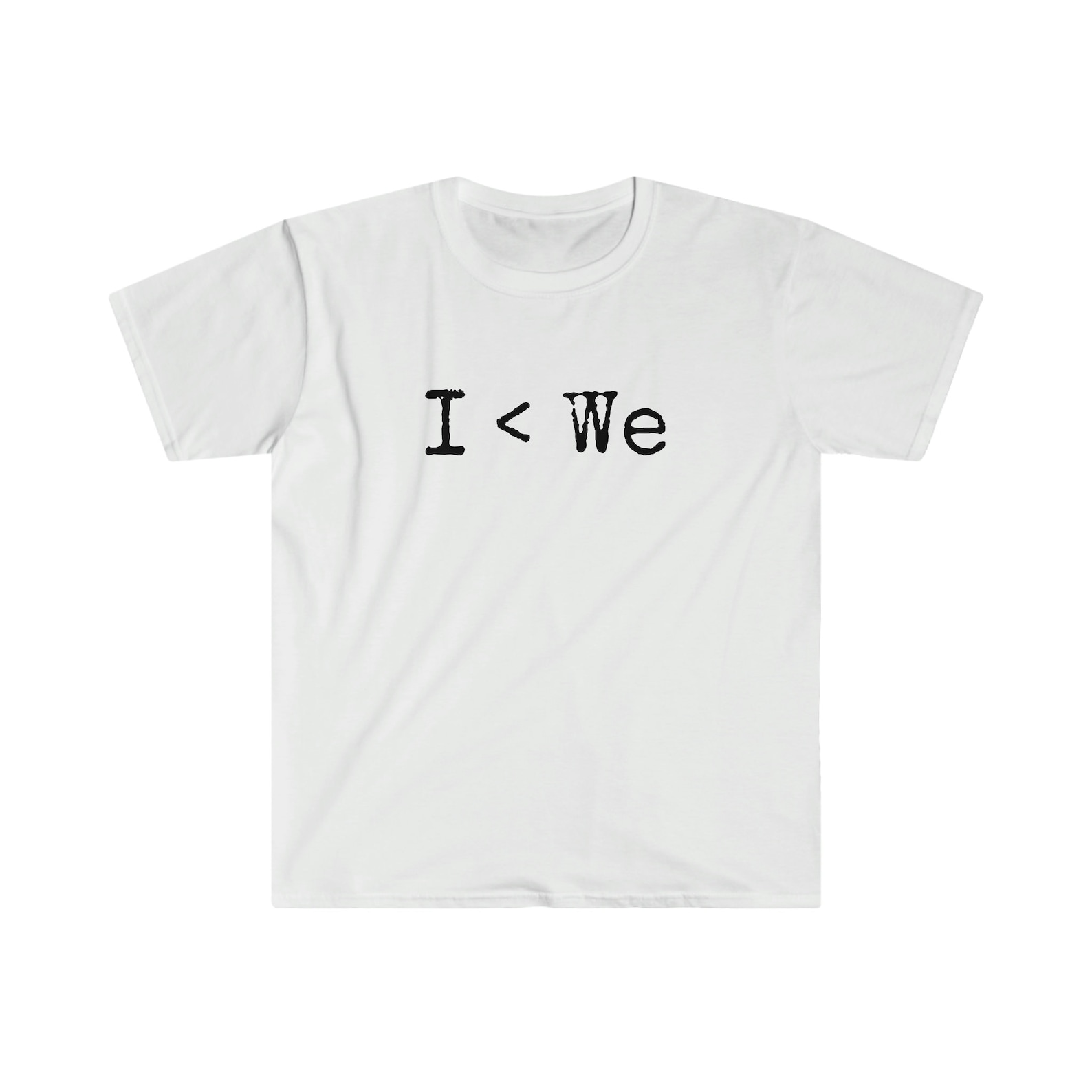 I We T-shirt - Etsy