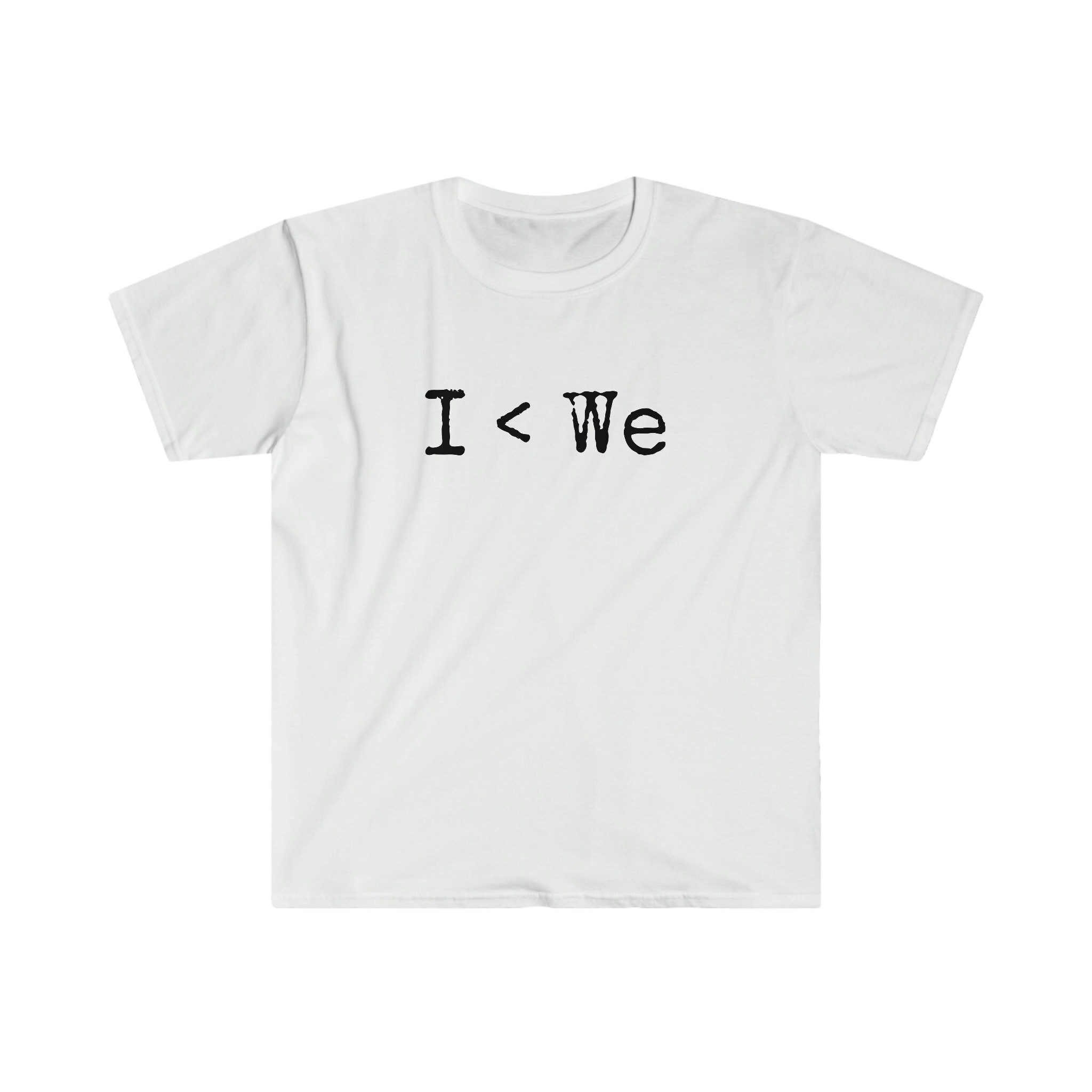 I We T-shirt - Etsy