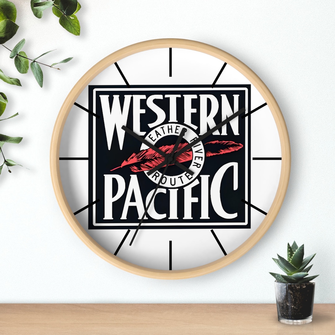 Western Pacific Feather River Route Defunct Vintage Railroad Logo ...