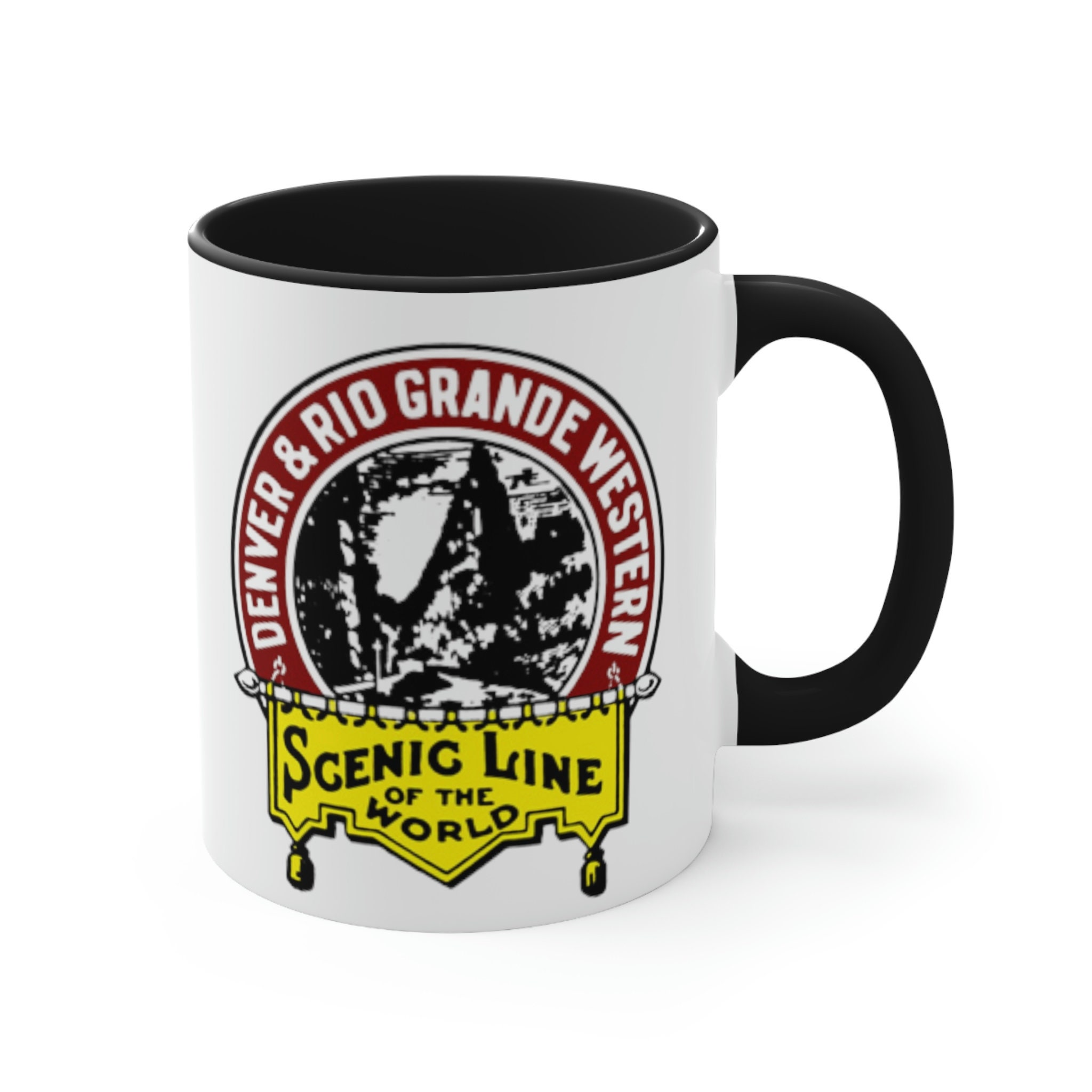 Denver Rio Grande and Western Railroad Mug/vintage Railroads/drg&w/sp ...