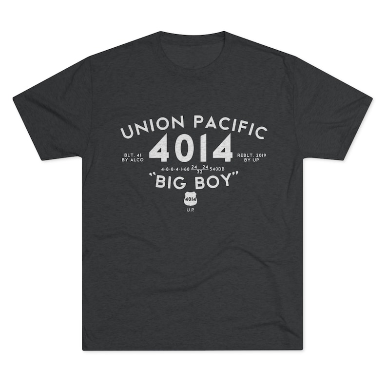 Big Boy 4014 Union Pacific Steam Engine Railroad Tshirt Gift Railroad ...