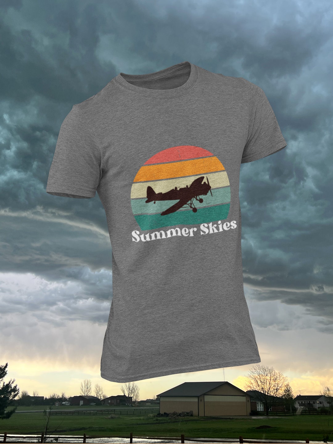 Vintage Retro Aviation Monoplane Pilot Tshirt Gift for Pilots Shirt ...