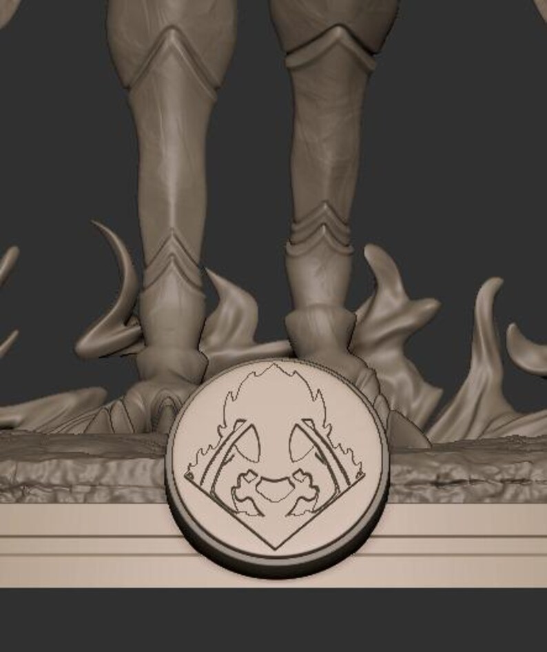 3D Printable Beru Shadow Army STL File | Solo Leveling Miniature ...