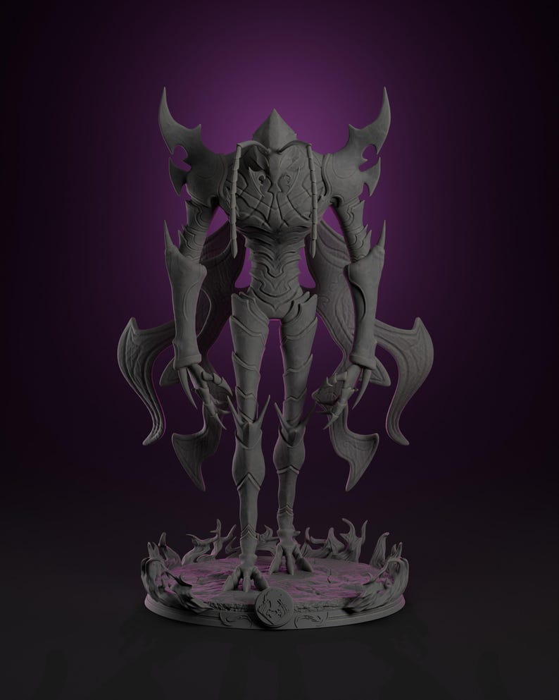 3D Printable Beru Shadow Army STL File | Solo Leveling Miniature ...