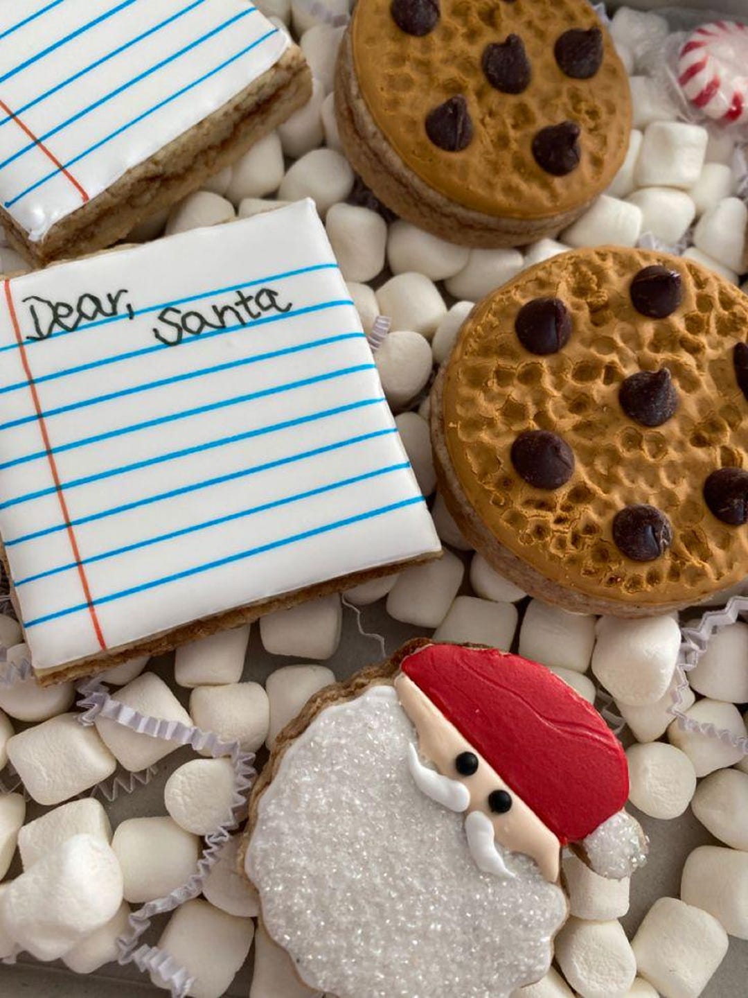 Christmas List Cookies Pre-order, Santa Cookies, Christmas List, Letter ...