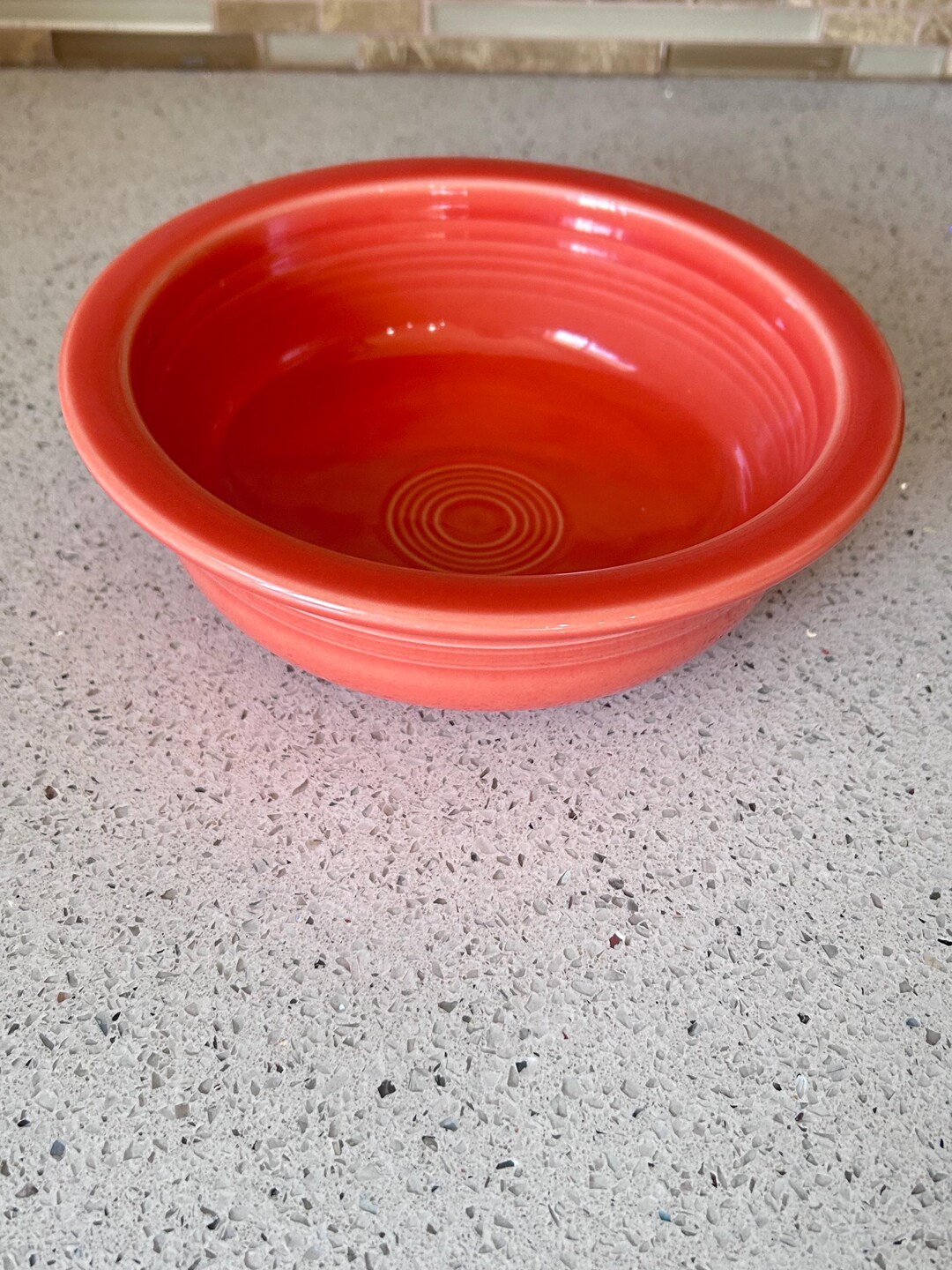 Fiestaware Persimmon Large Serving Bowl Classic Rim Retired Color - Etsy