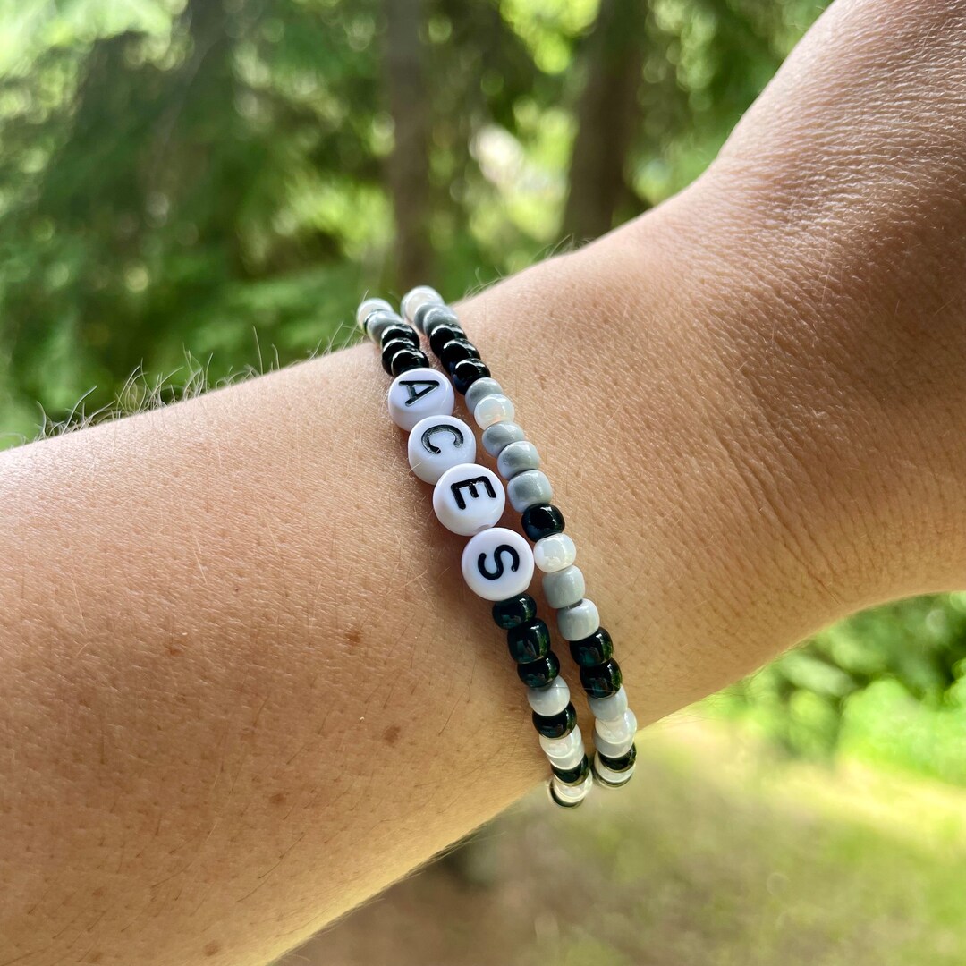 Aces Bracelet Stack, Womens Basketball Gift, Las Vegas - Etsy