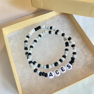 Aces Bracelet Stack, Womens Basketball Gift, Las Vegas - Etsy