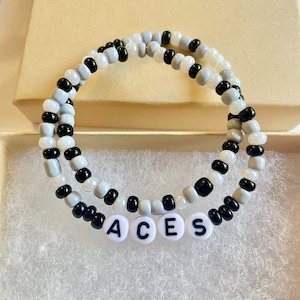 Aces Bracelet Stack, Womens Basketball Gift, Las Vegas - Etsy