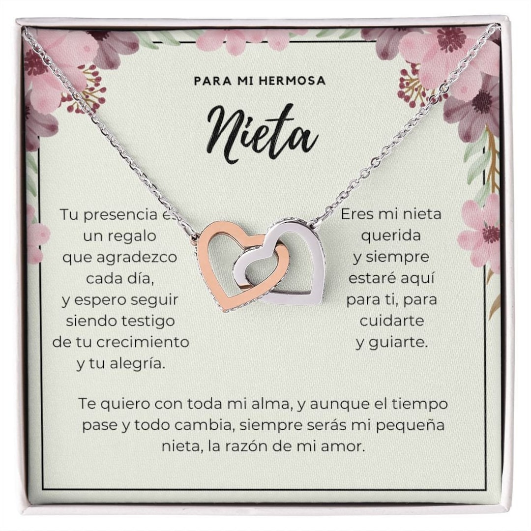 Regalo Para Nieta Collar Personalizado De Abuela Para - Etsy