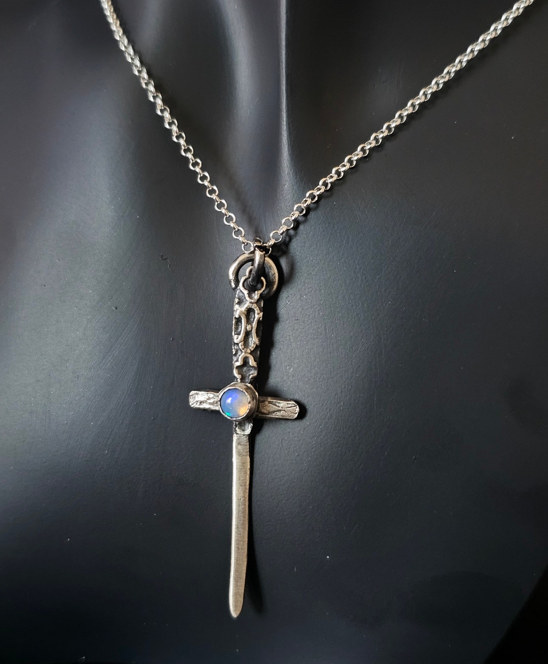 Opal Sword- Sterling Silver - Etsy