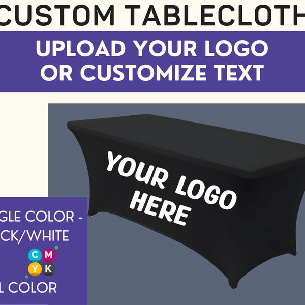 Custom Tablecloth - Etsy