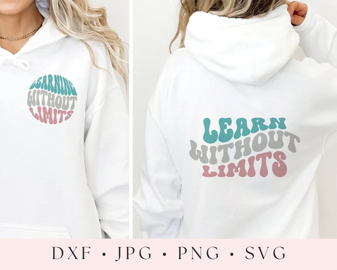 Homeschool Life SVG, Learning Without Limits, Teacher PNG, Cut File ...