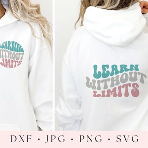 Homeschool Life SVG, Learning Without Limits, Teacher PNG, Cut File ...