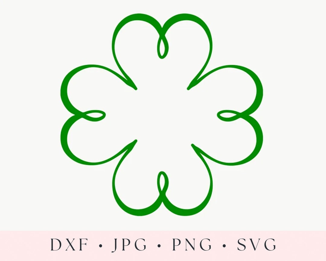 Kleeblatt SVG, Silhouette, Cricut, Klee PNG, St. Patricks Day, St ...