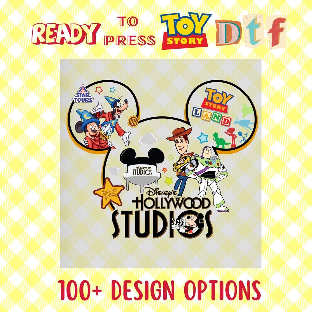 Toy Story Hollywood Studios DTF Transfers, You Have Got a Friend in Me DTF Prints, Disney Pixar ...