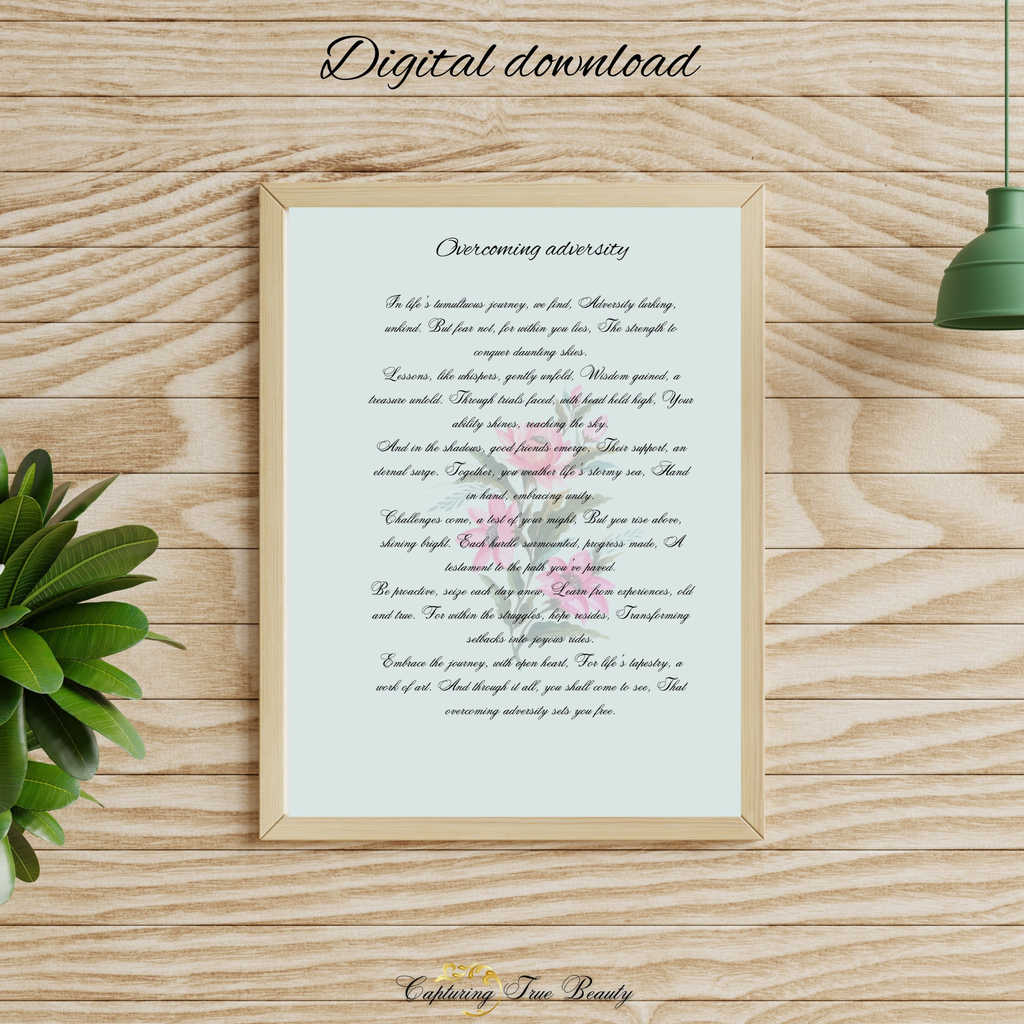 Overcoming Adversity Poems