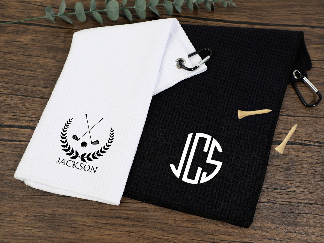 Personalized Embroidered Golf Towel, Monogrammed Golf Towel, Gift for ...