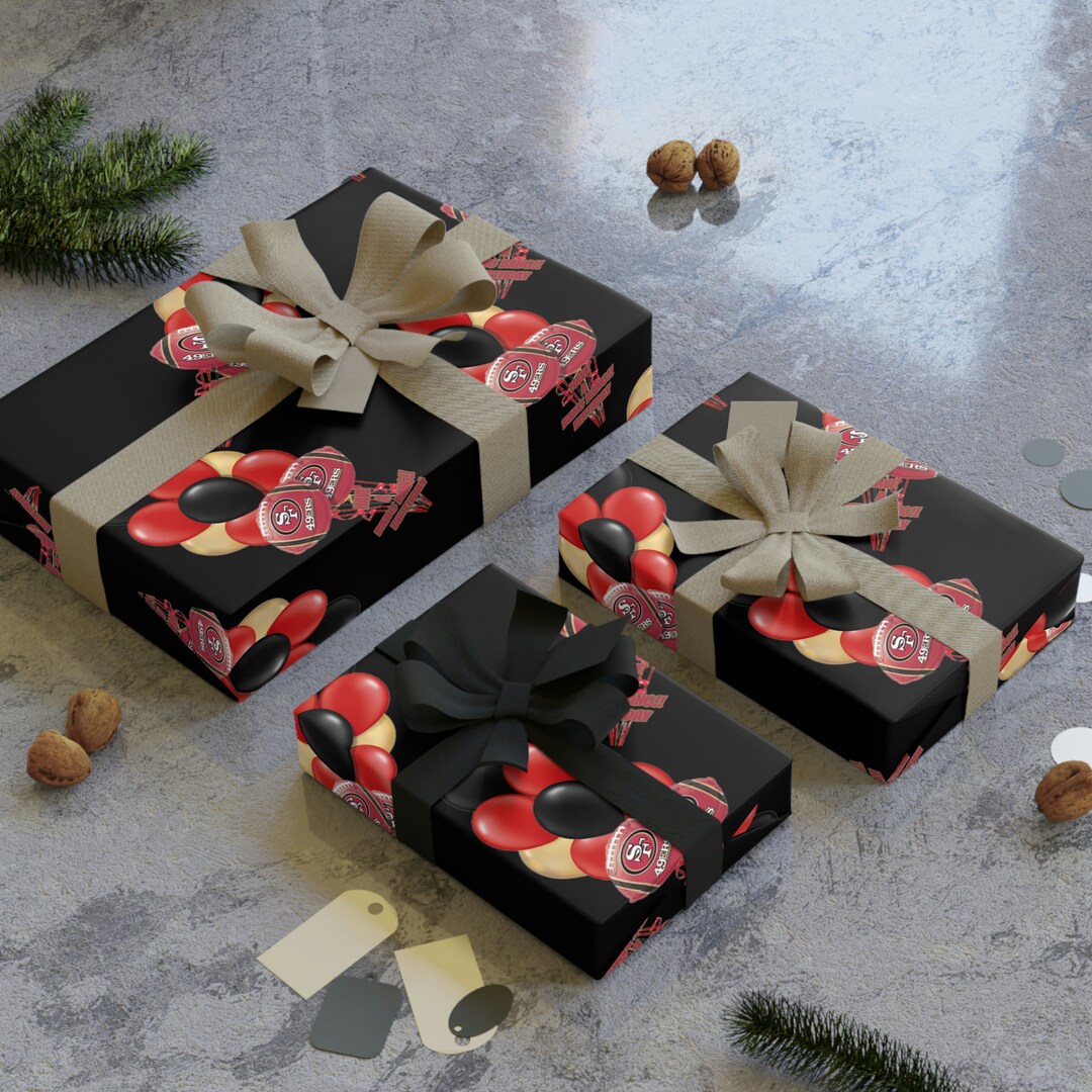 49ers Happy Birthday Gift Wrapping Paper Rolls 1pc - Etsy