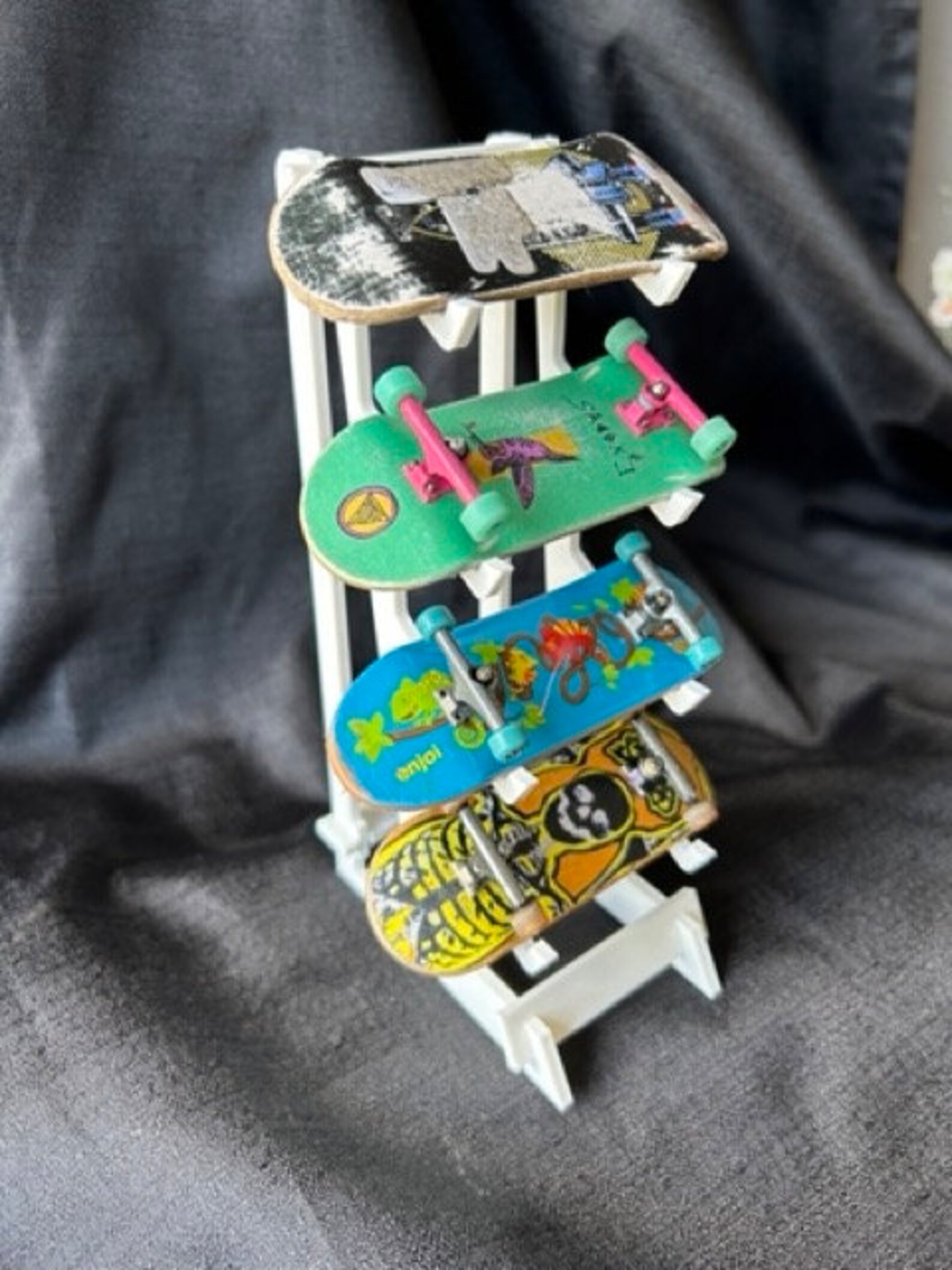 3D Printed Fingerboard Rack 4 Boards - Etsy