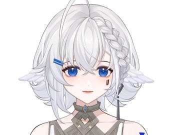 Live2d Premade Vtuber Model : Cute Puppy Female - Commercial FULLY RIGGED - Ready to Use ...