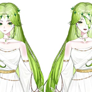 Live2d Premade Vtuber Models : Female Butterfly - Commercial Fully ...