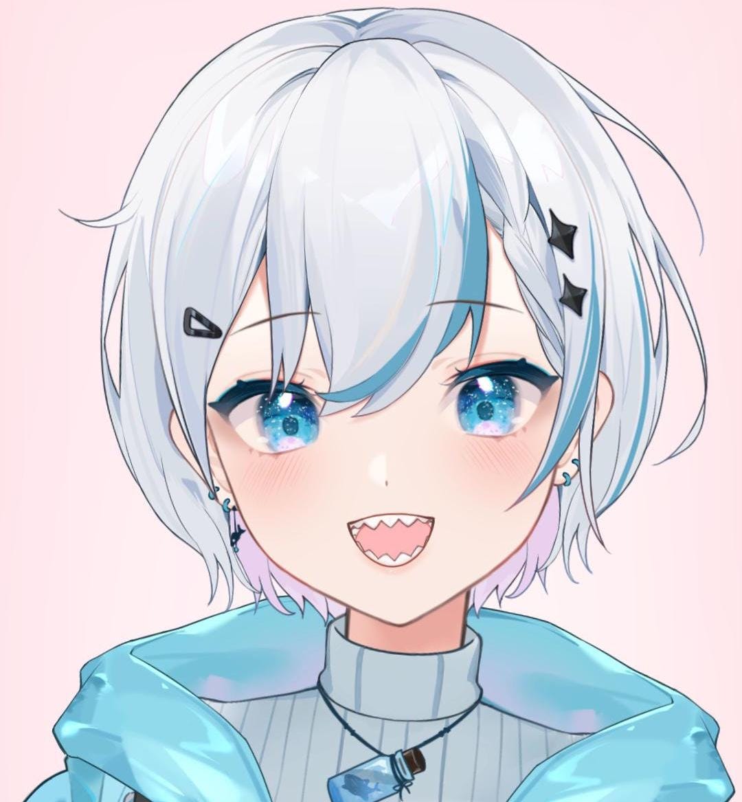 Live2d Premade Vtuber Models : Female Shark - Commercial Fully Rigged ...