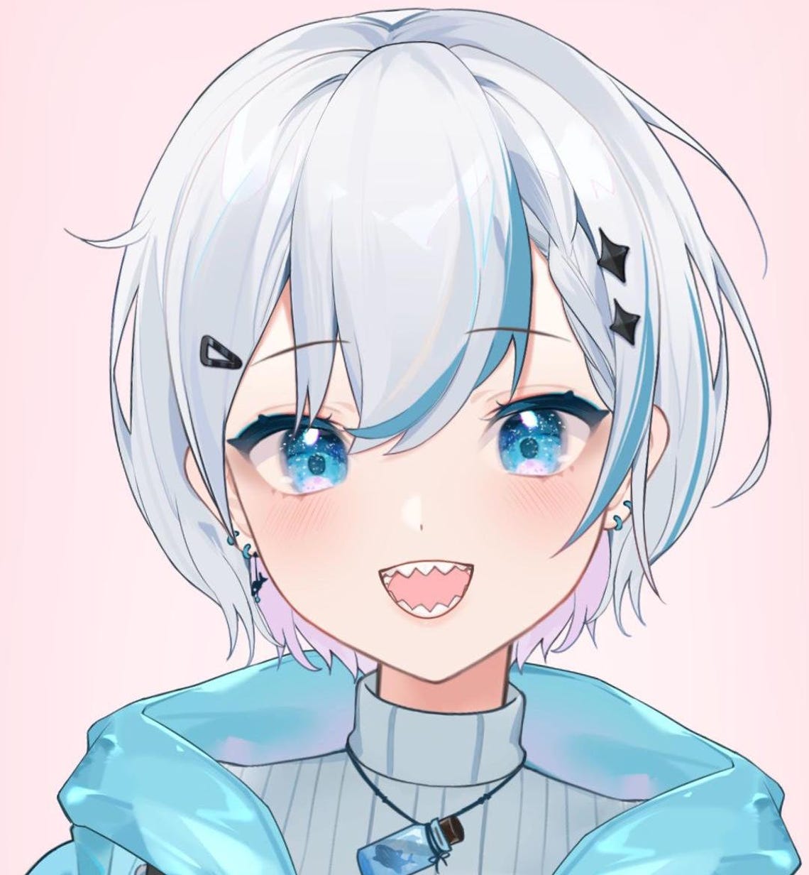 Live2d Premade Vtuber Models : Female Shark - Commercial Fully Rigged ...