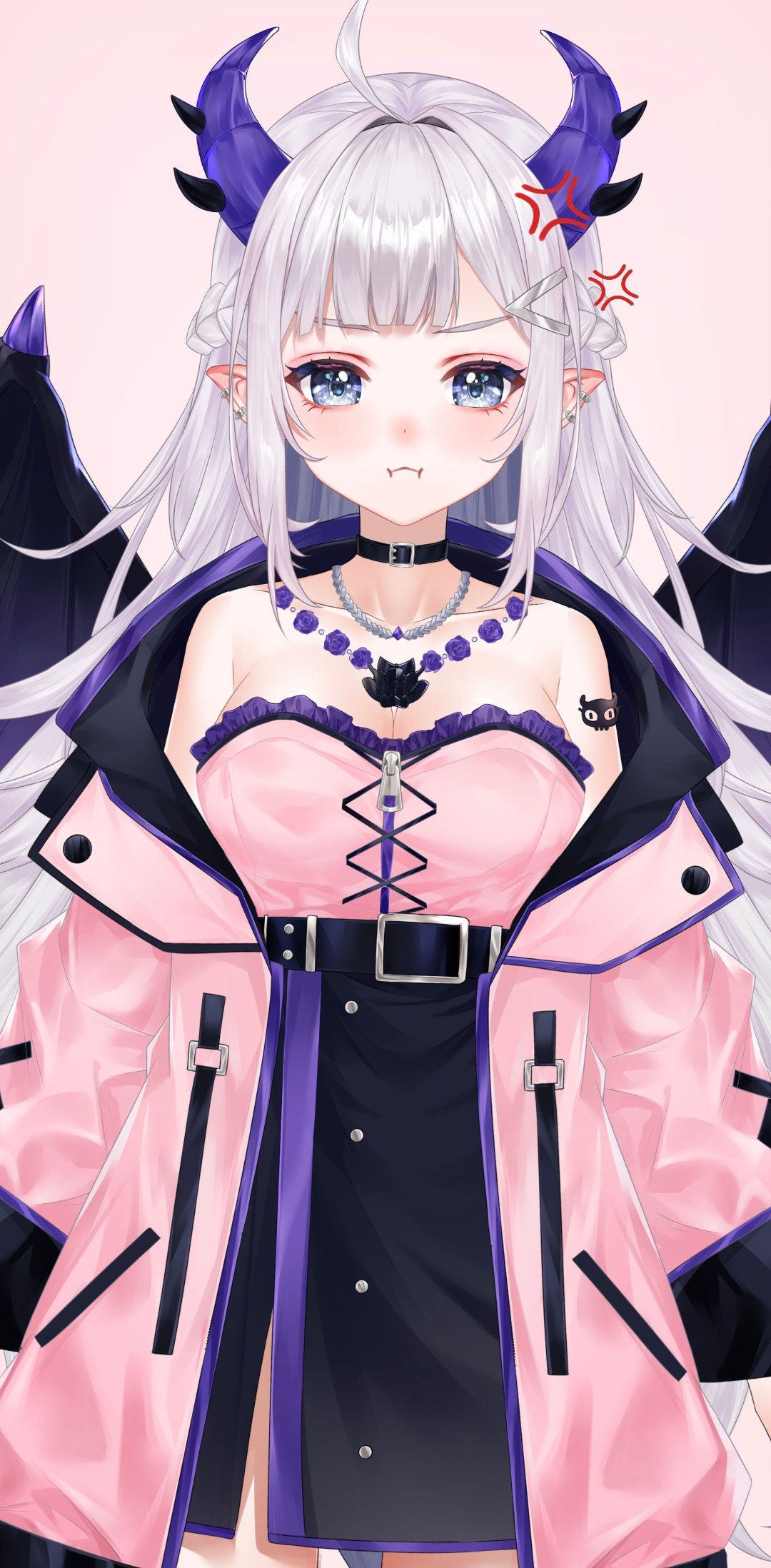 Live2d Premade Vtuber Model : a Demon Girl Vtuber Model FULLY RIGGED Ready to Use Youtube Twitch ...