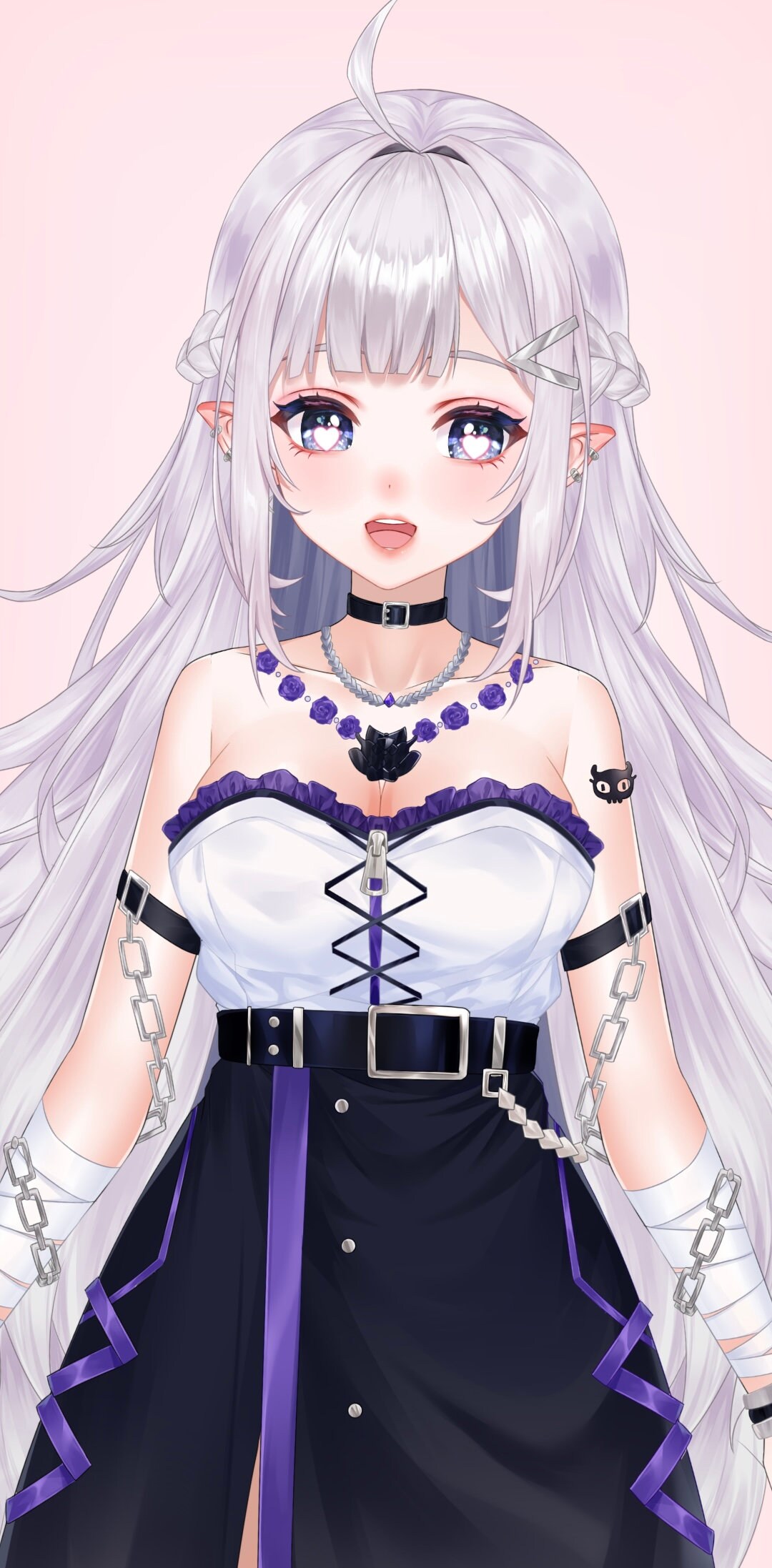 Live2d Premade Vtuber Model : a Demon Girl Vtuber Model FULLY RIGGED Ready to Use Youtube Twitch ...