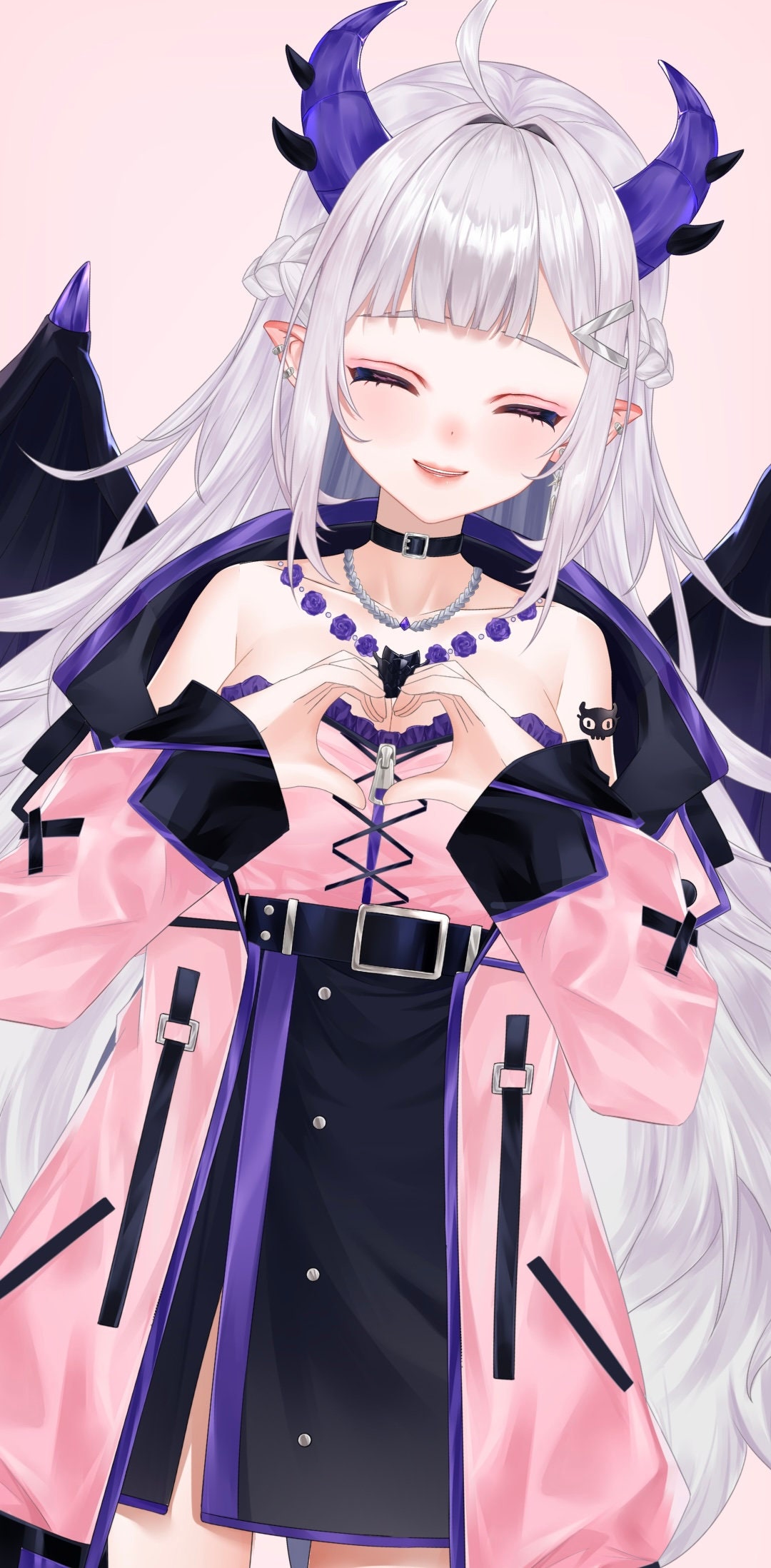 Live2d Premade Vtuber Model : a Demon Girl Vtuber Model FULLY RIGGED ...