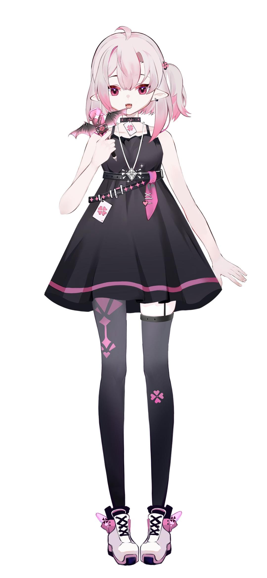 Live2d Premade Vtuber Models : Kawaii Demon - Commercial Fully Rigged ...