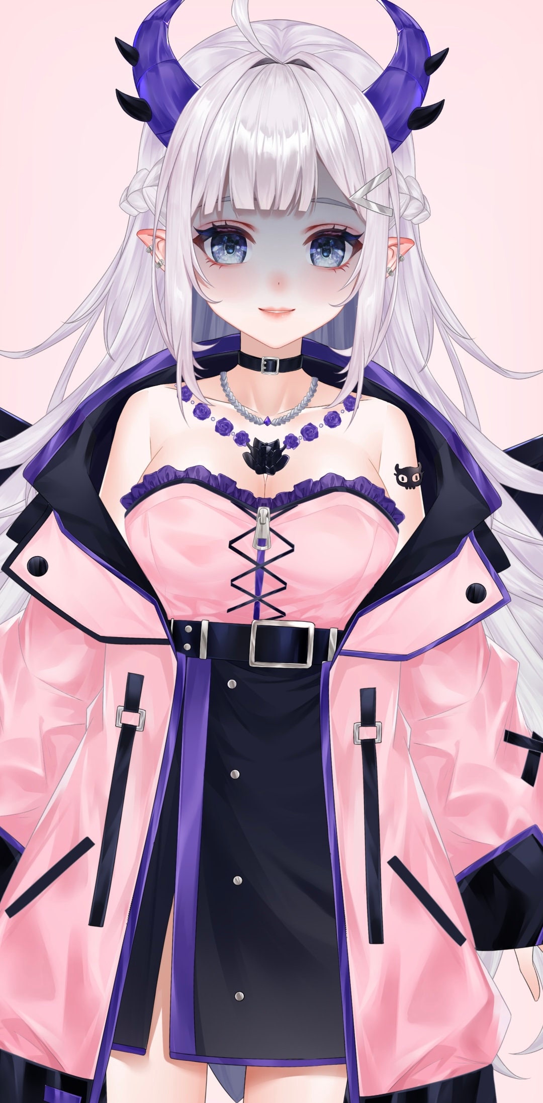 Live2d Premade Vtuber Model : a Demon Girl Vtuber Model FULLY RIGGED ...