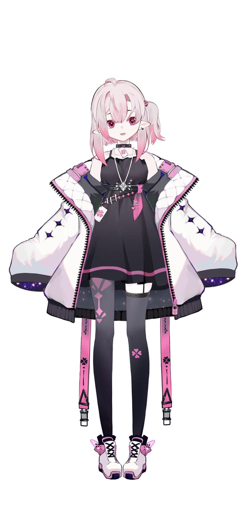 Live2d Premade Vtuber Models : Kawaii Demon - Commercial Fully Rigged ...