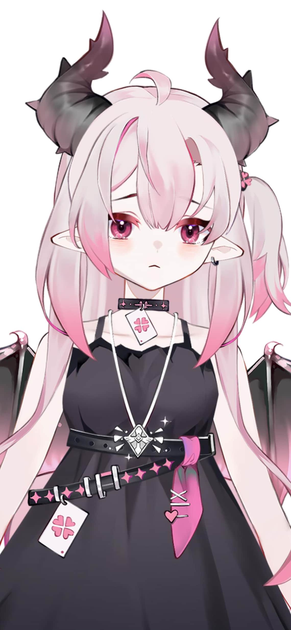 Live2d Premade Vtuber Models : Kawaii Demon - Commercial Fully Rigged ...