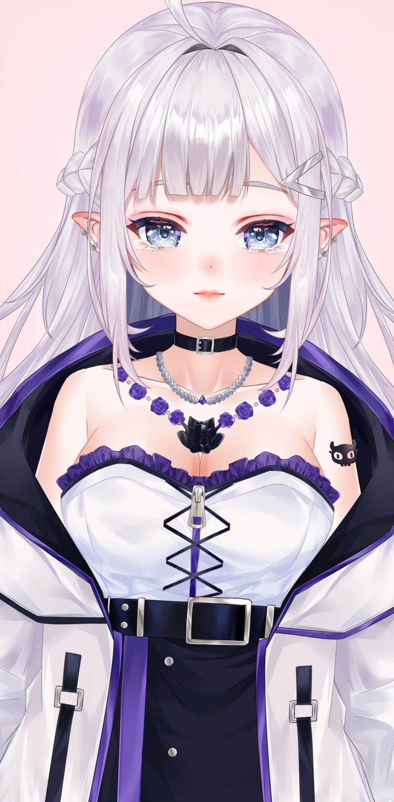 Live2d Premade Vtuber Model : a Demon Girl Vtuber Model FULLY RIGGED Ready to Use Youtube Twitch ...