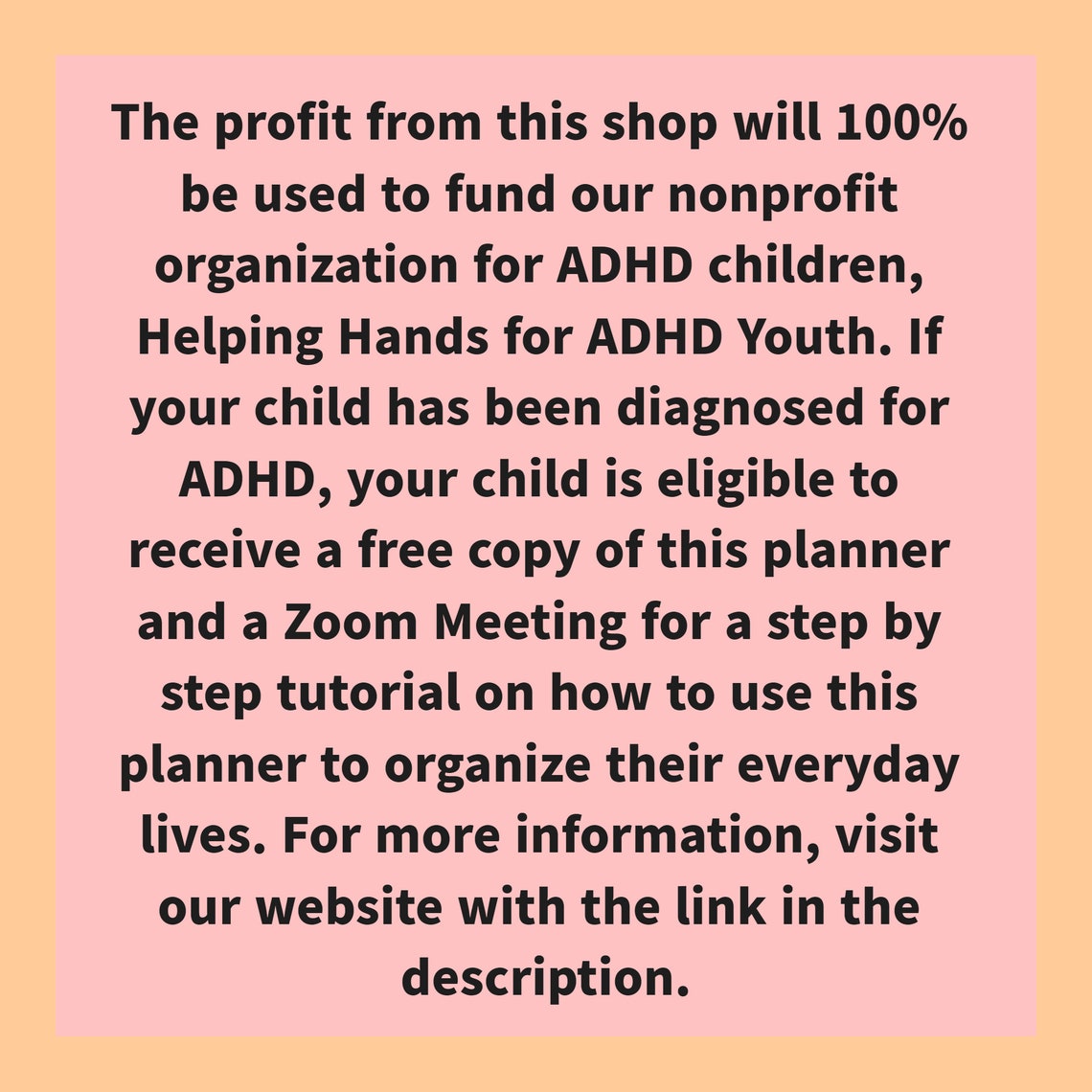 ADHD Planner for Kids, Digital Printable Planner, Children's Planner ...