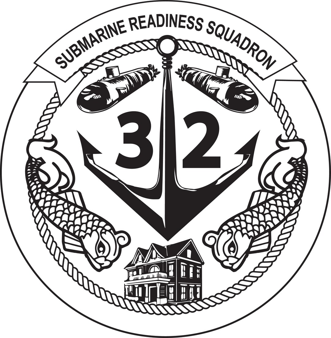 US Navy Submarine Squadron 32 Logo - Digital Download (ai, Svg, Eps ...