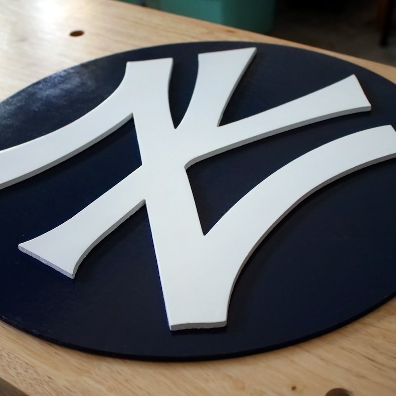 Yankees Wood Sign - Etsy