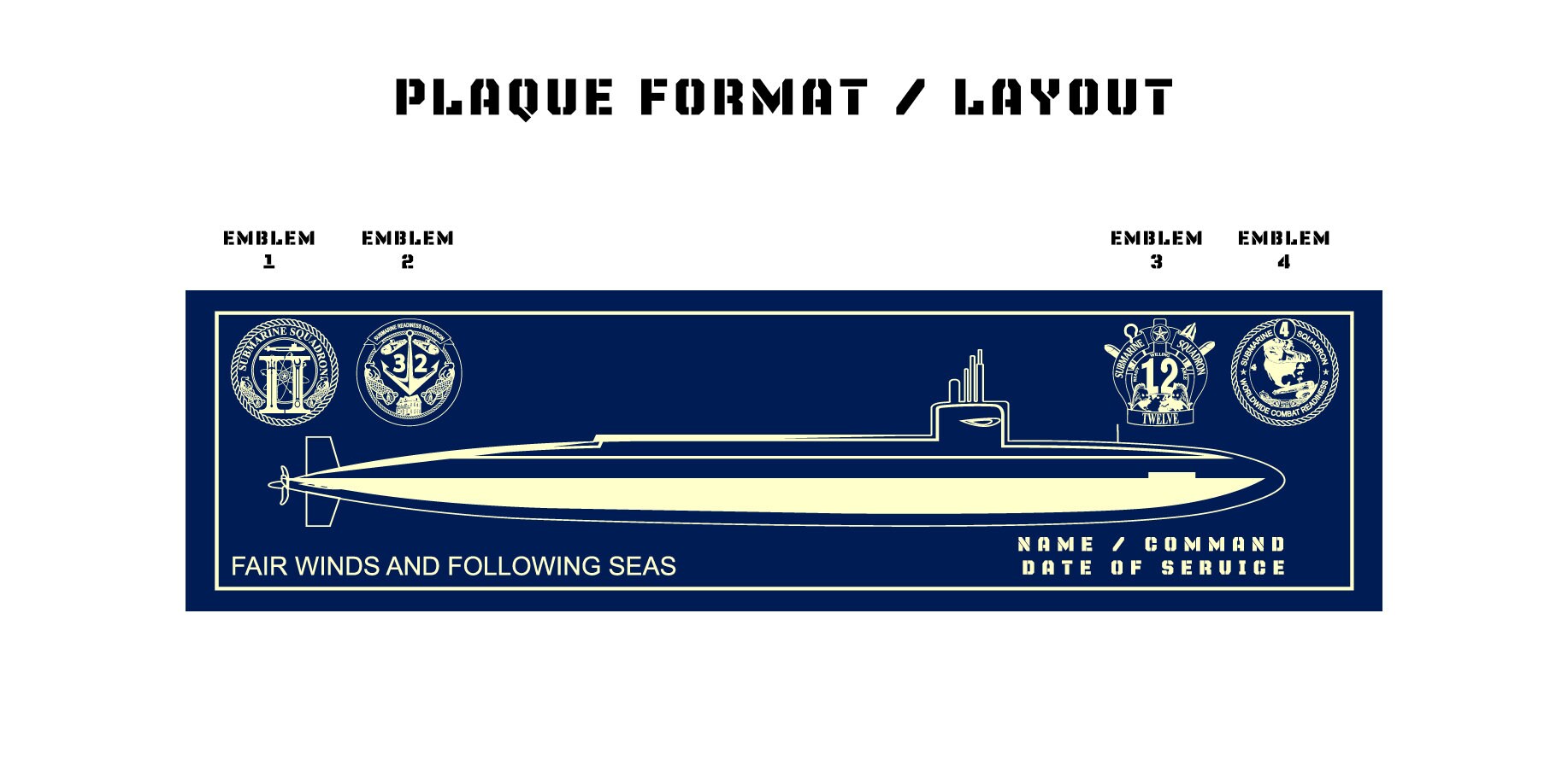 Military Retirement/transition Plaque - Customizable (19" X 5.5") - Etsy