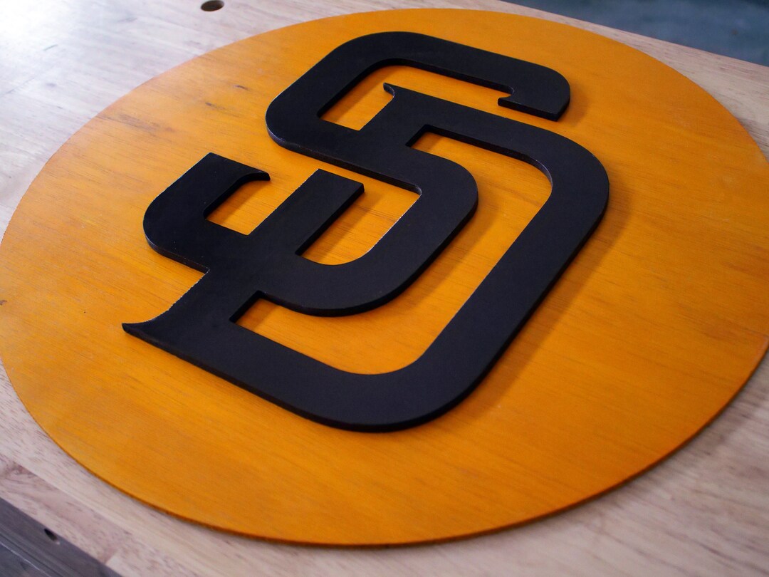 SD - Handmade 3D Wooden Wall Sign Decor - Inspired for the San Diego ...