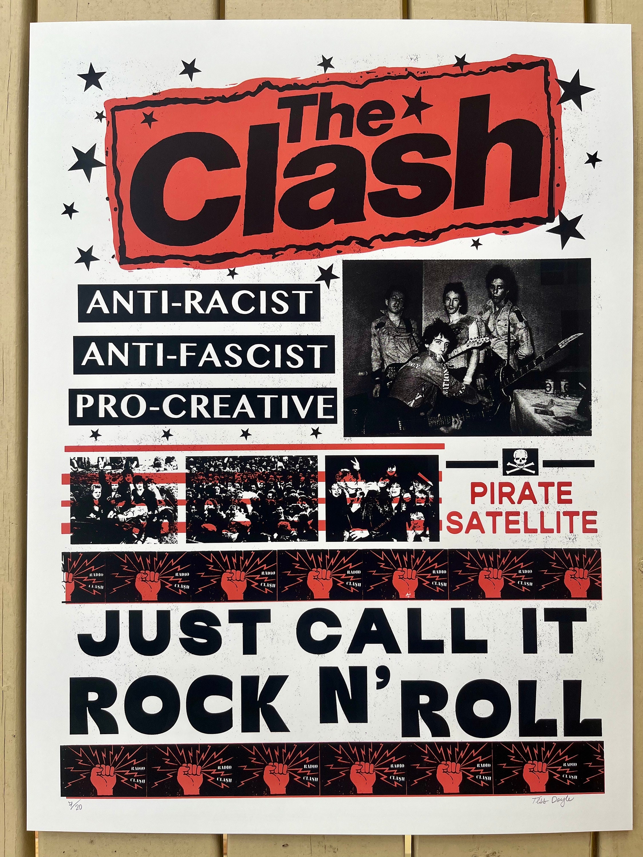 The Clash -- Commemorative Poster 2024 - Etsy