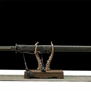 Hand Made Superior Chinese Double Dragon Sword T10 Steel - Etsy