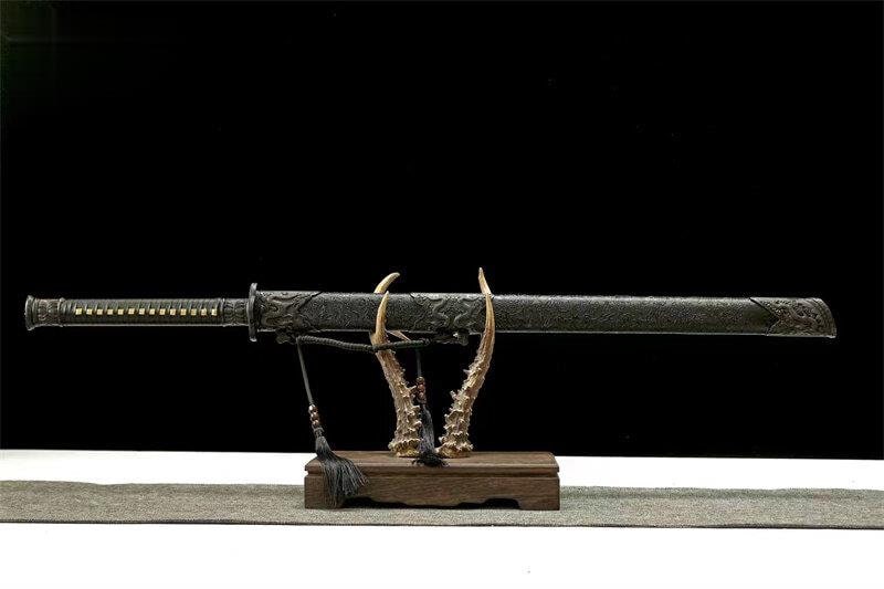 Hand Made Superior Chinese Double Dragon Sword T10 Steel - Etsy