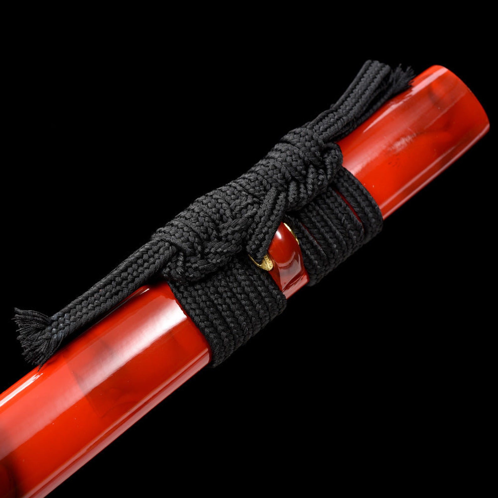Handmade Samurai Ninjato Sword 1060 Carbon Steel With Red Blade - Etsy