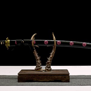 Anime Sword One Piece Roronoa Zoro Shusui Real Japanese Samurai Anime ...