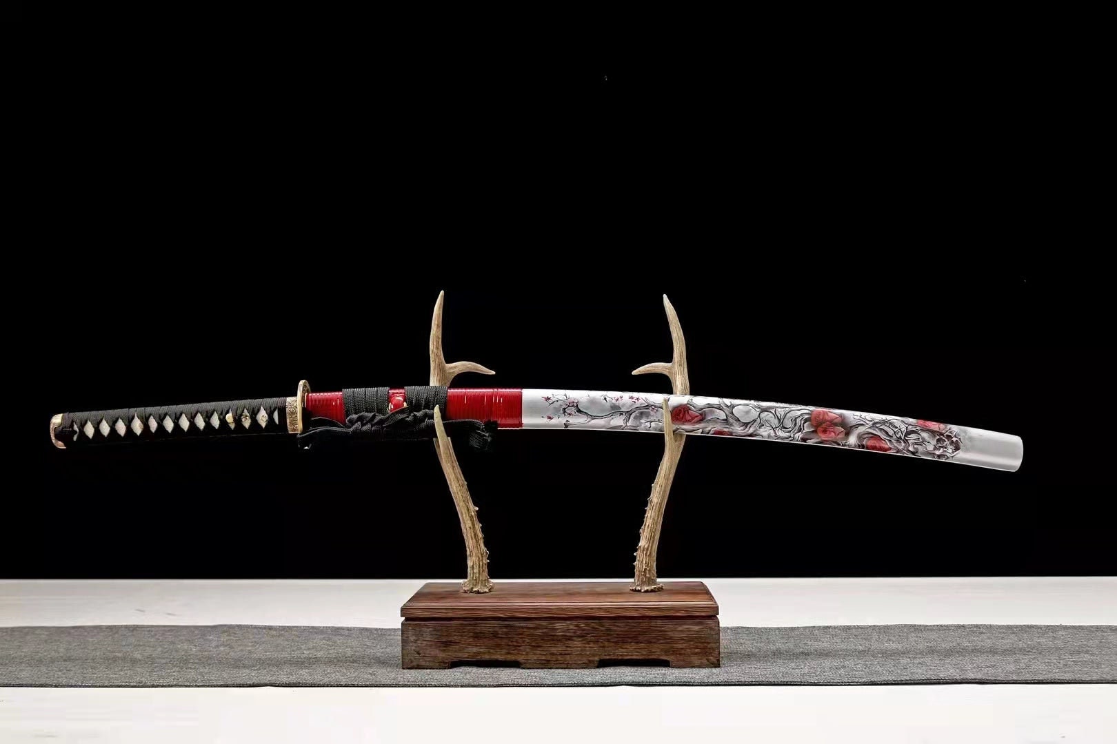 Real Handmade Sword Rose Love Samurai Katana T10 - Etsy