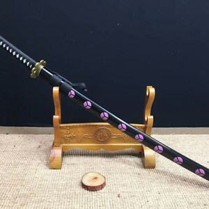 Anime Sword One Piece Roronoa Zoro Shusui Real Japanese Samurai Anime ...
